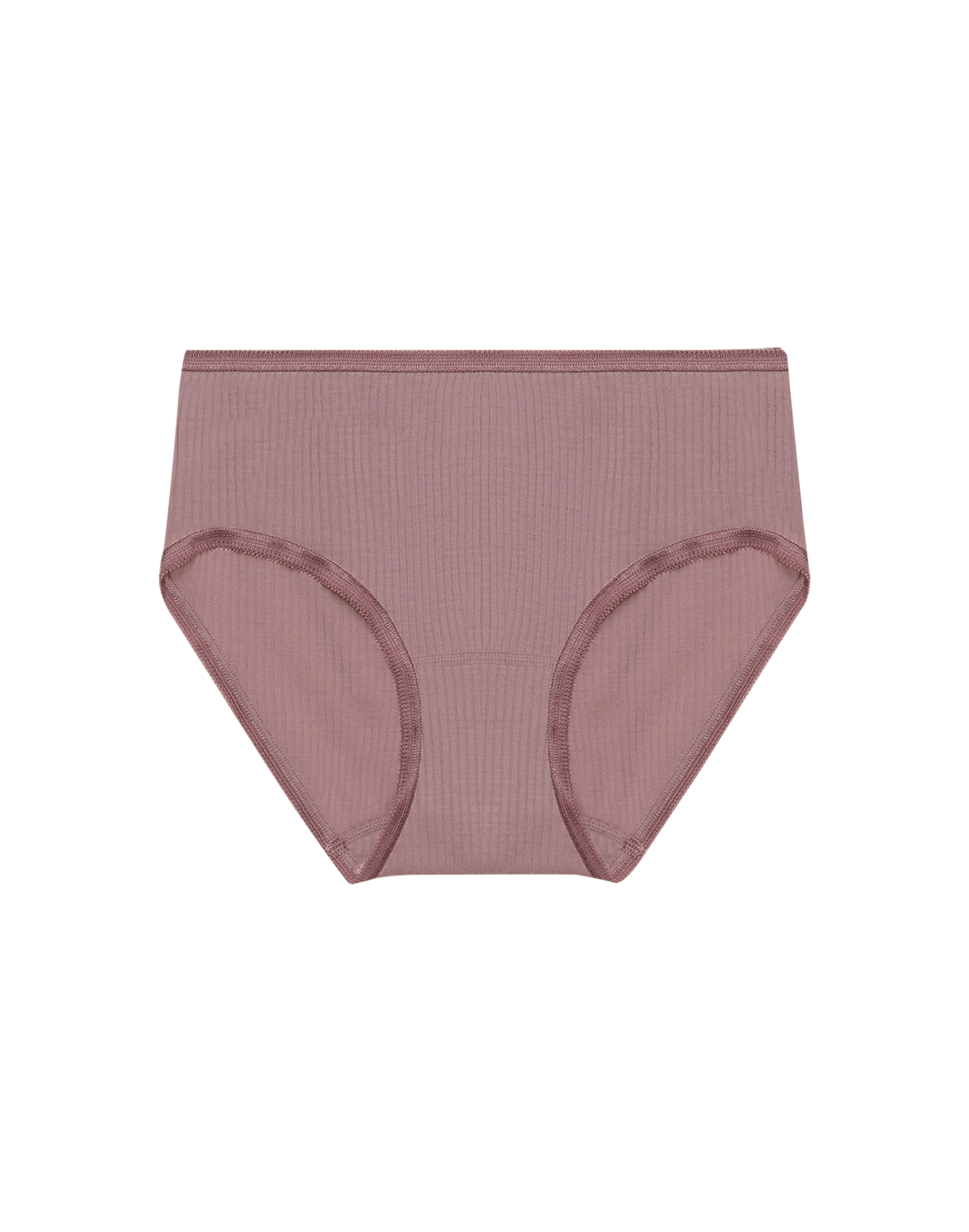 Women's merino wool midi briefs in Rose powder - $29.99 - Dilling