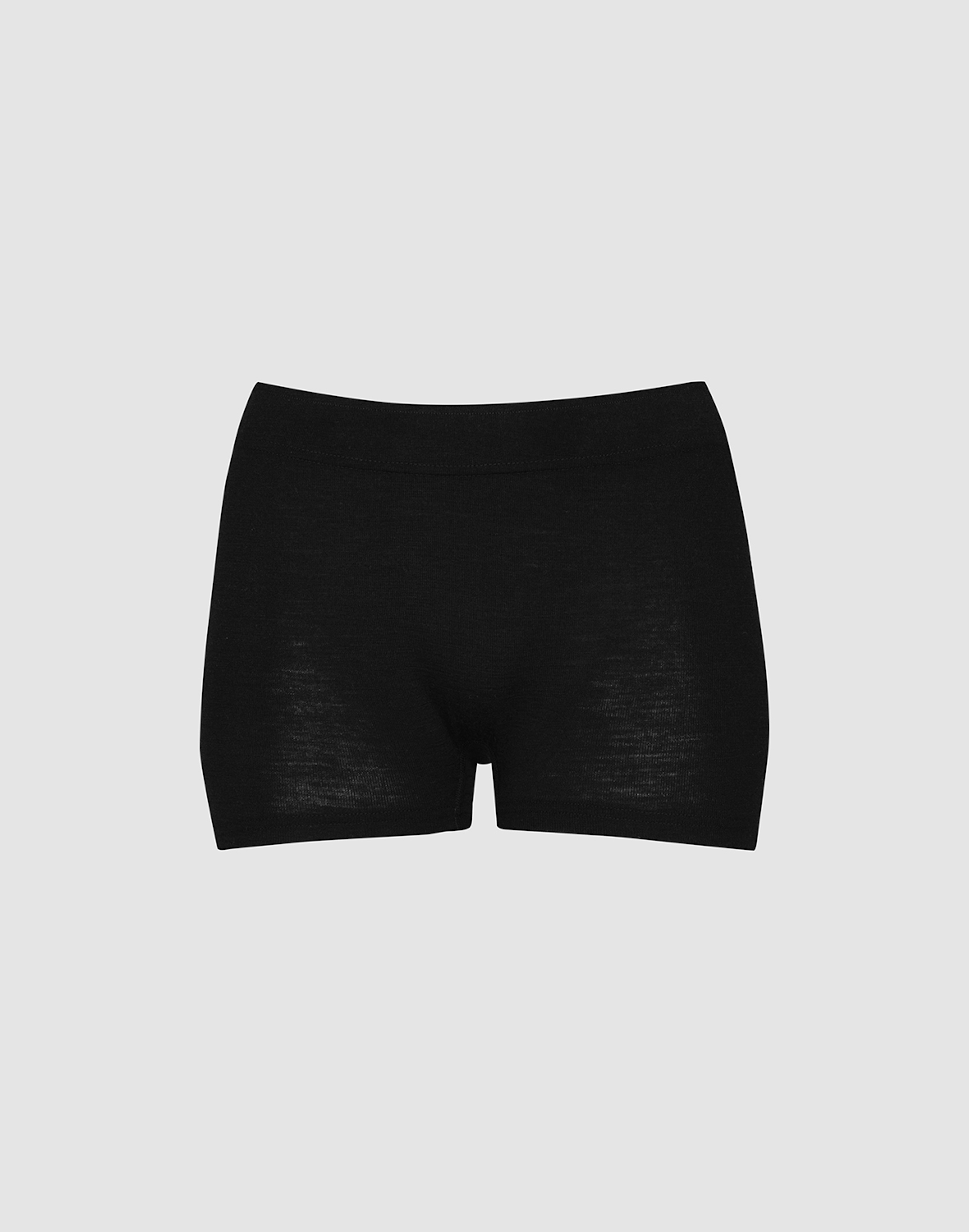 Women's merino wool shorties in Black - $30.99 - Dilling