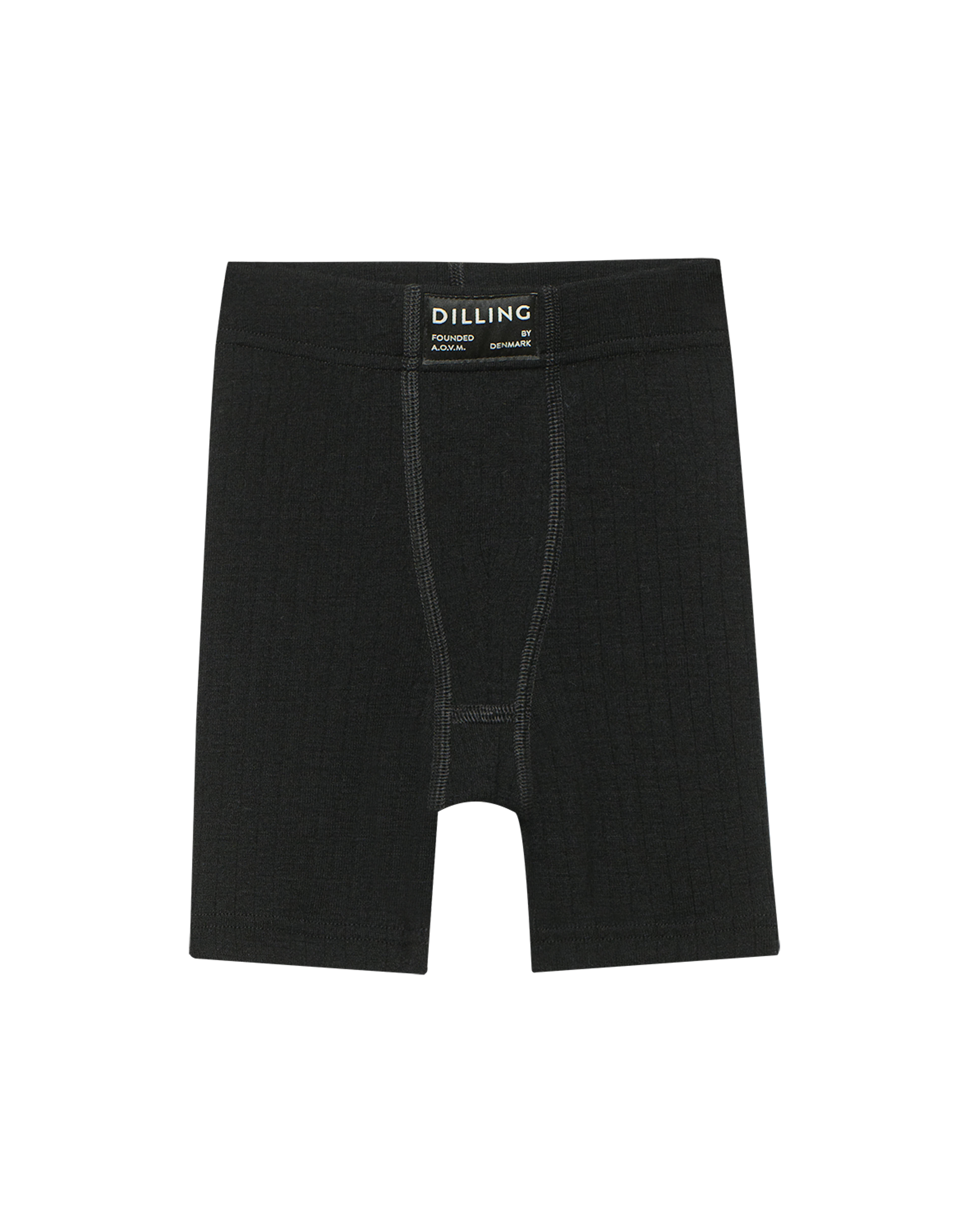 Children’s merino wool boxer shorts in Black - $25.99 - Dilling