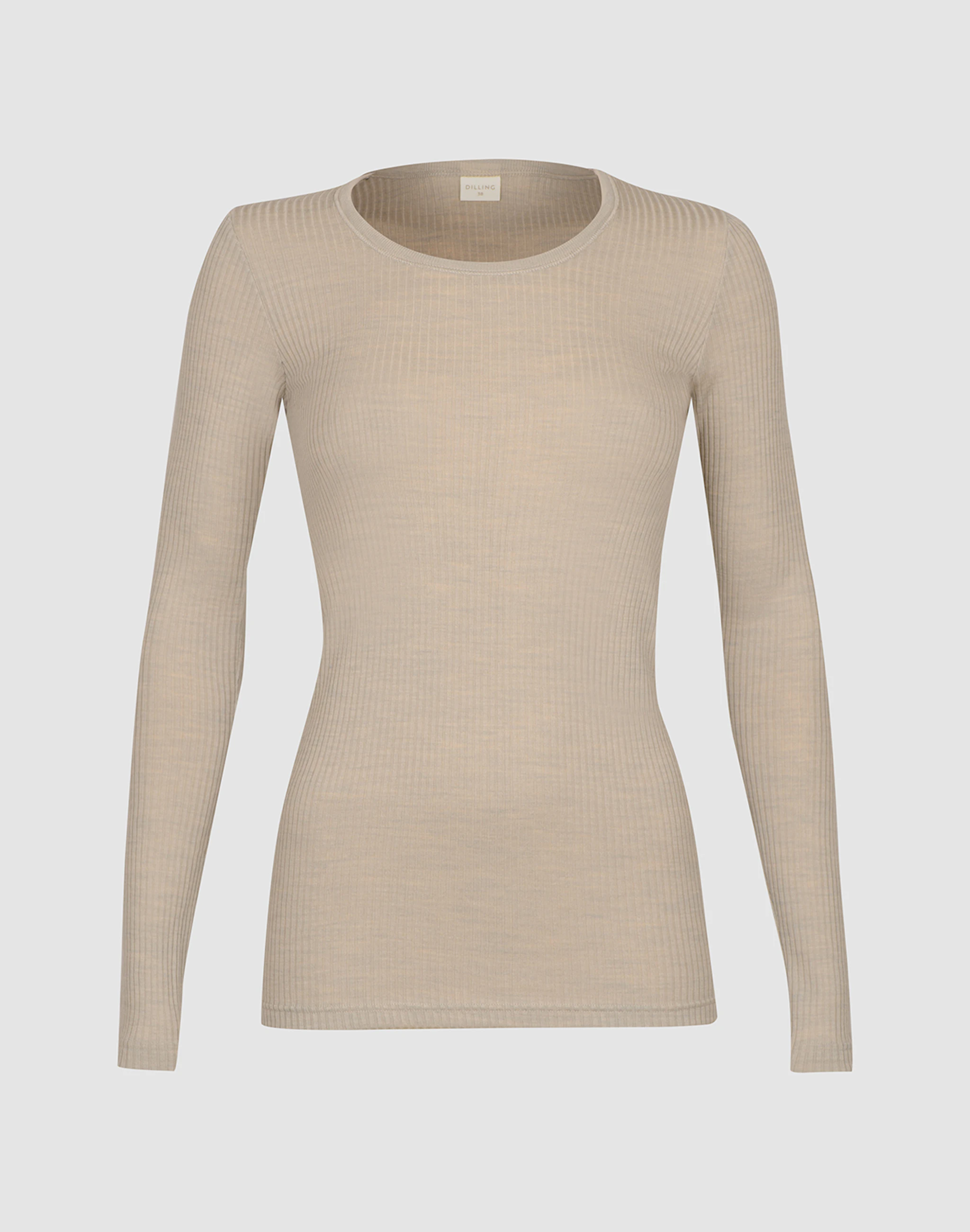 Women's merino wool long sleeve top - Free shipping - Dilling