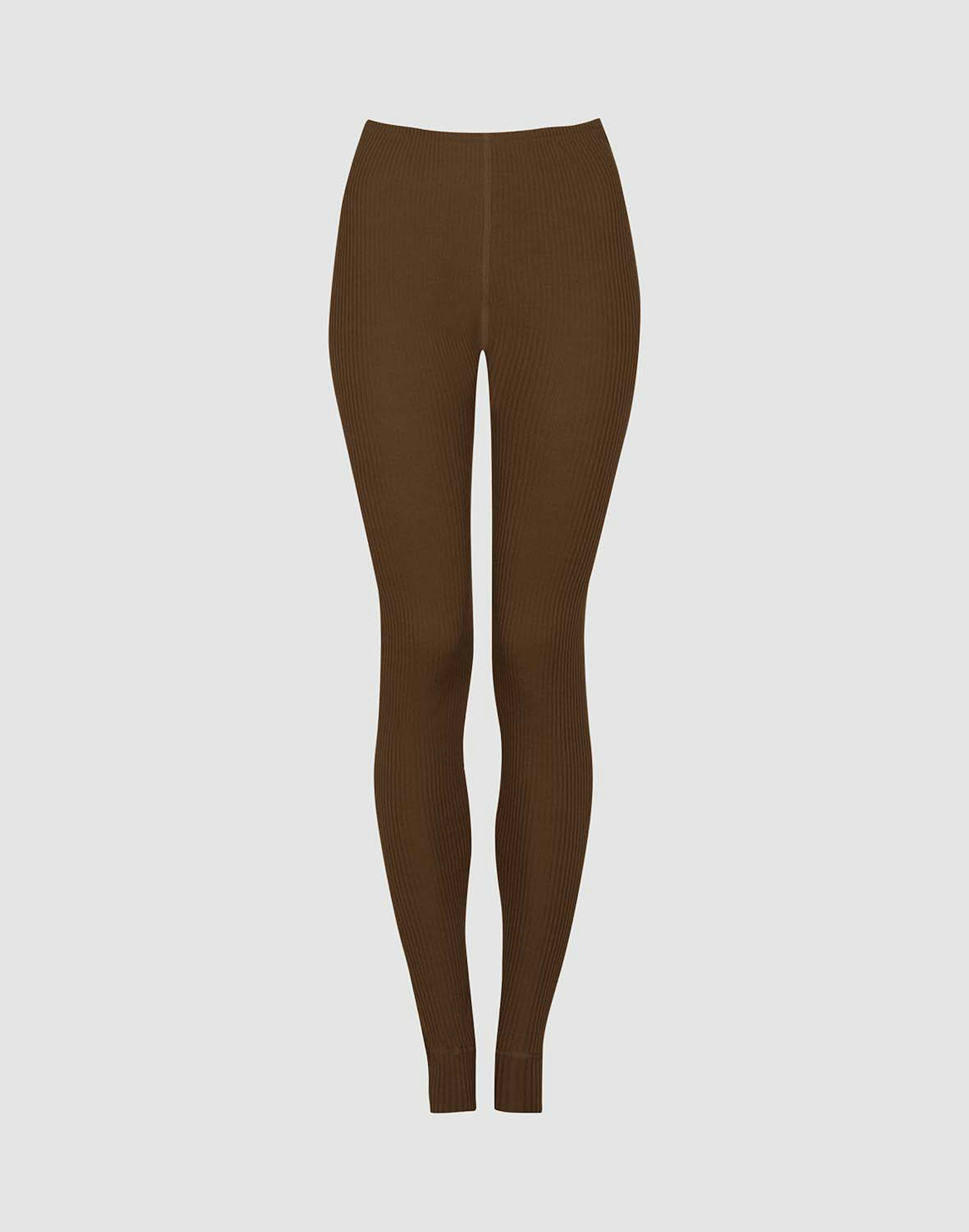 Womens Merino Wool Leggings Hazelnut Dilling