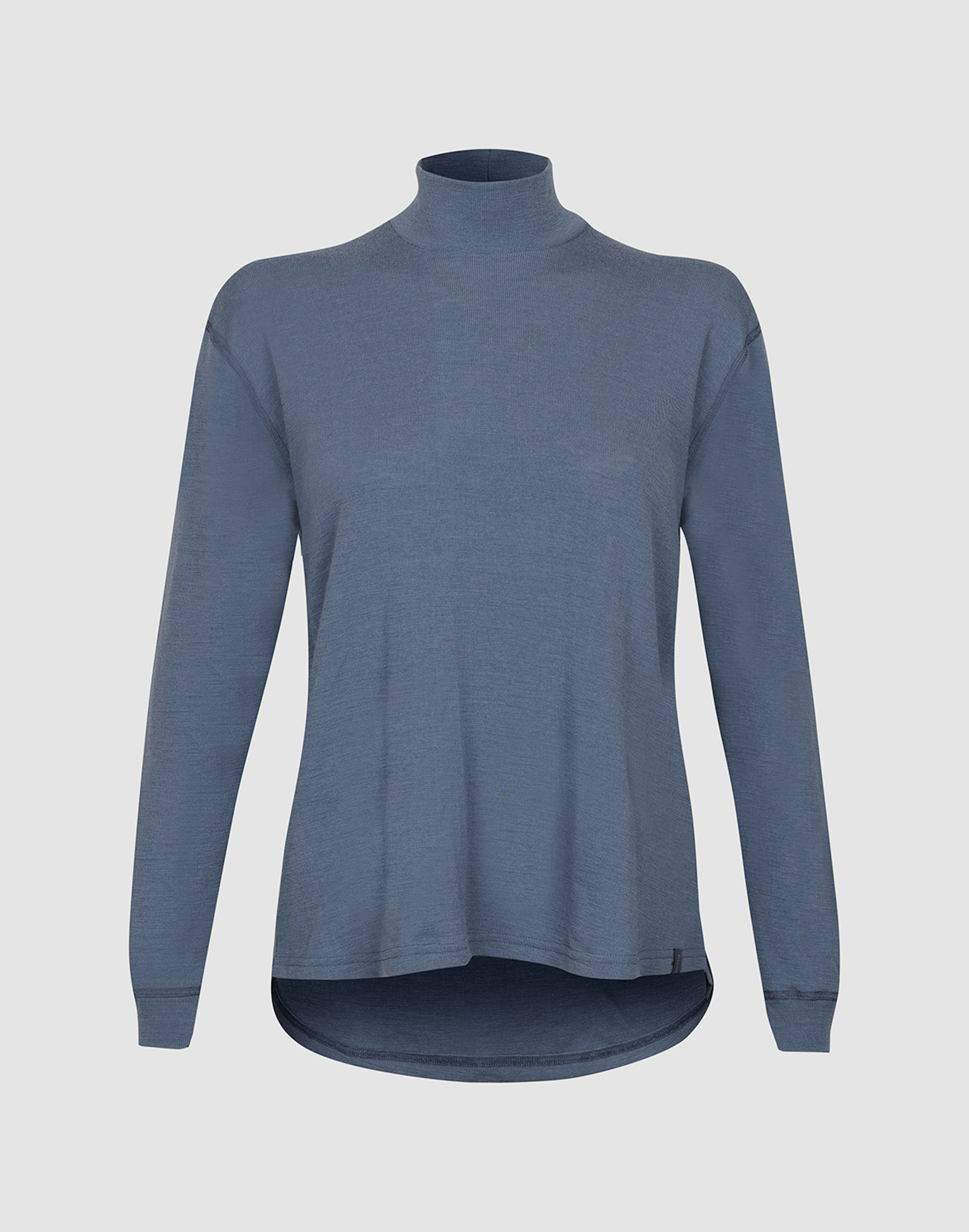 Women's merino wool high neck top - Free shipping - Dilling