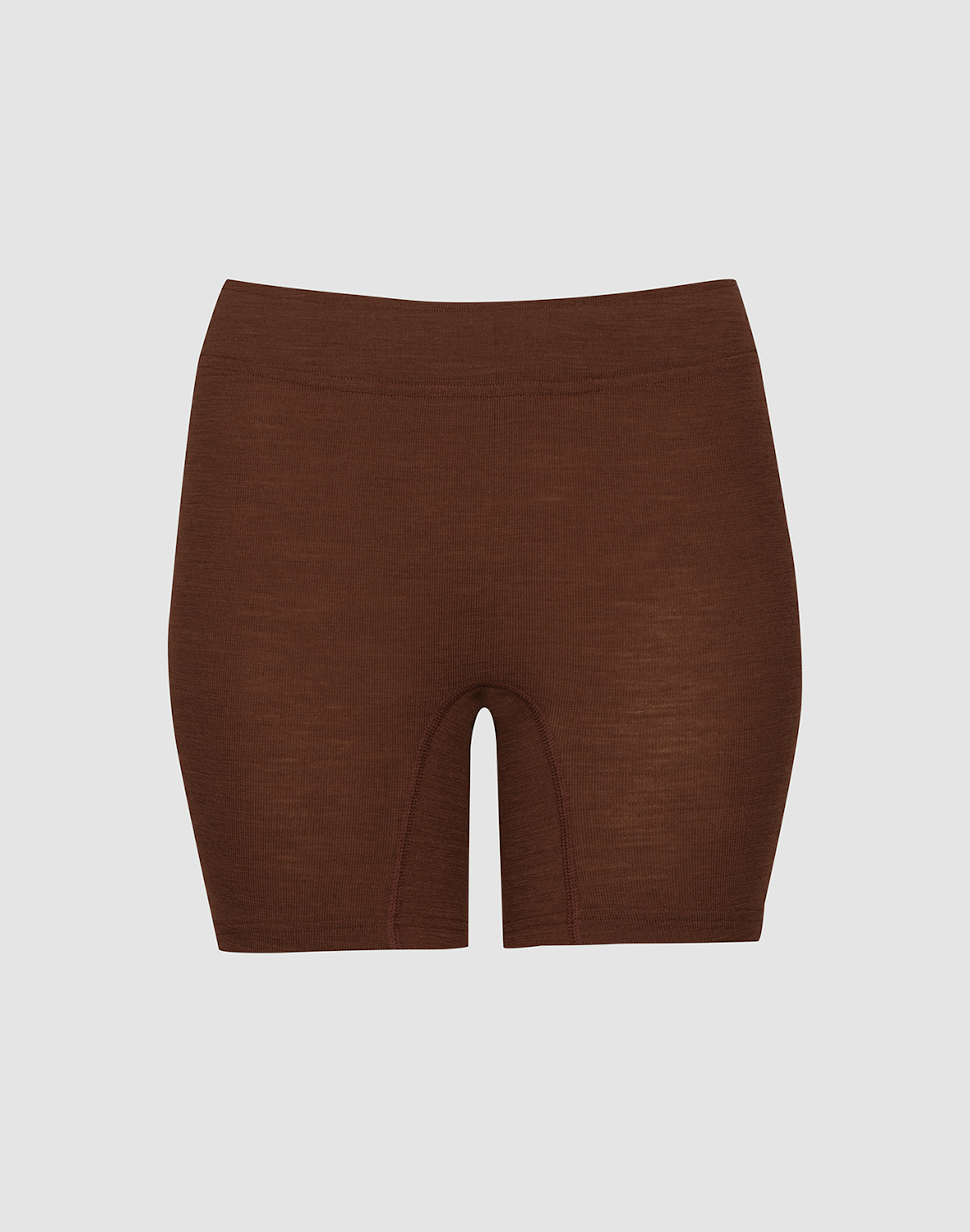 Women's merino wool shorts in Corten red - £20.69 - Dilling