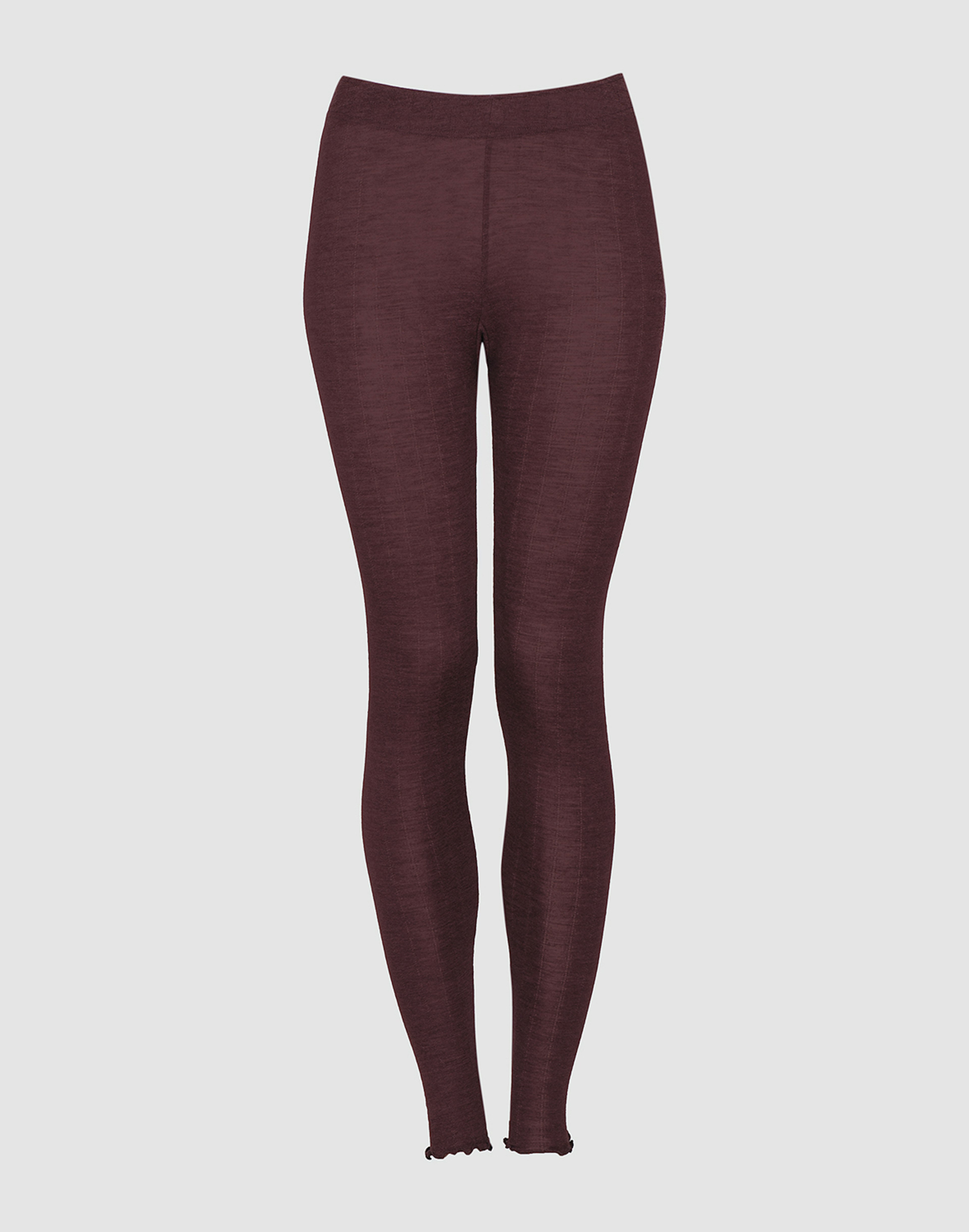 Women's merino wool/silk pointelle leggings - Free ship - Dilling