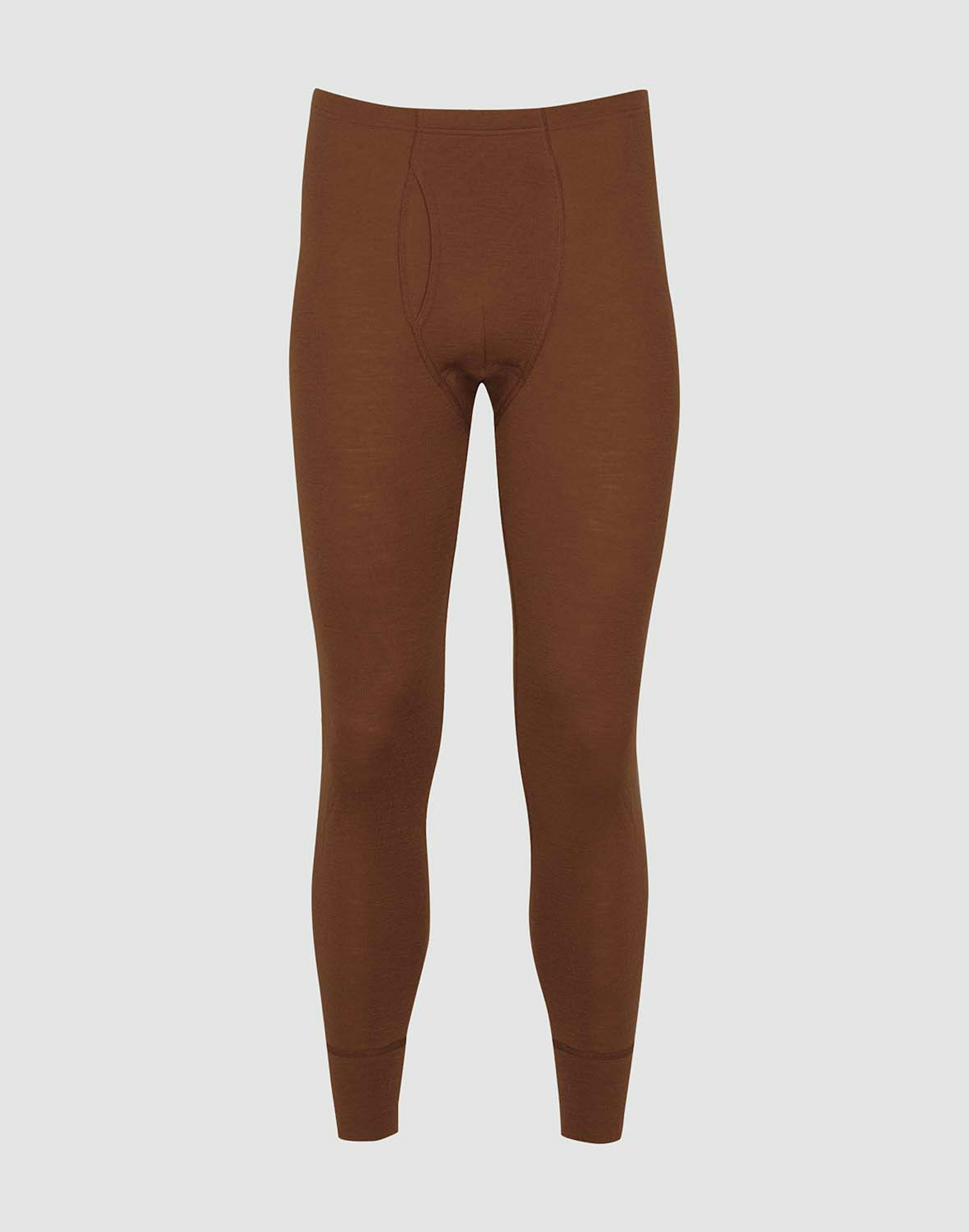 Men's merino wool long johns with fly - Free shipping - Dilling