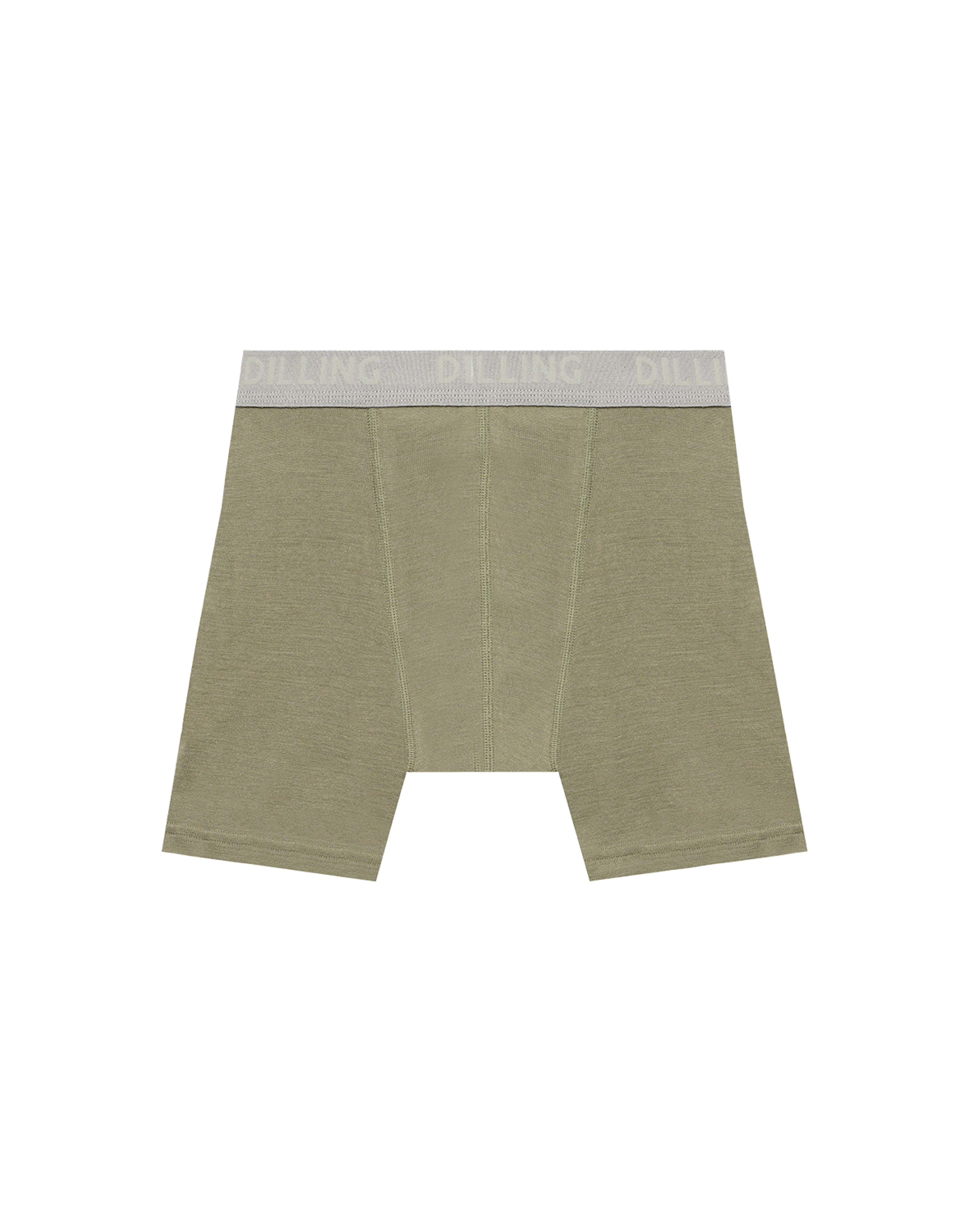 Men's merino wool boxer shorts in Silver sage - €29.99 - Dilling