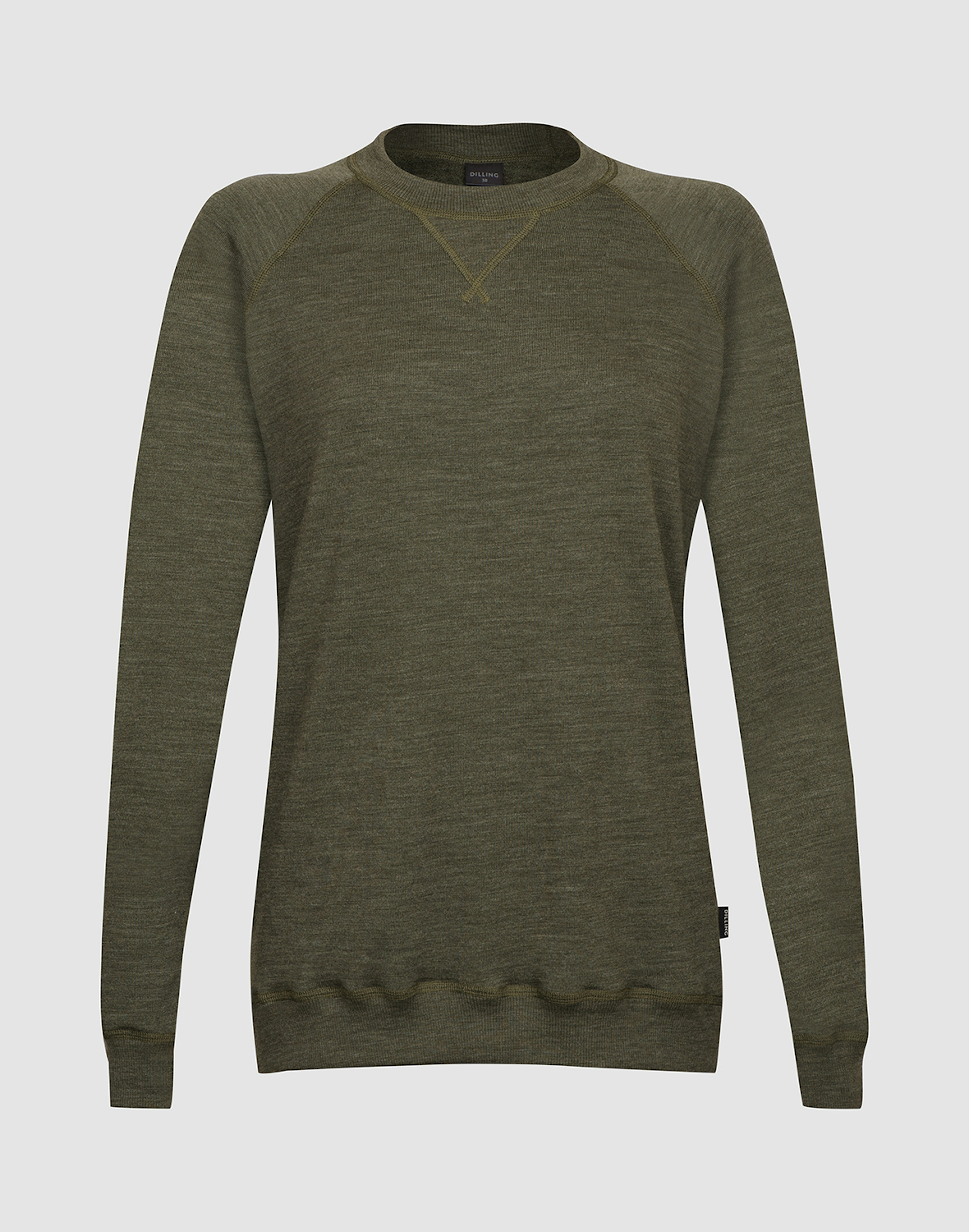 Women's merino wool terry sweatshirt - Free shipping - Dilling