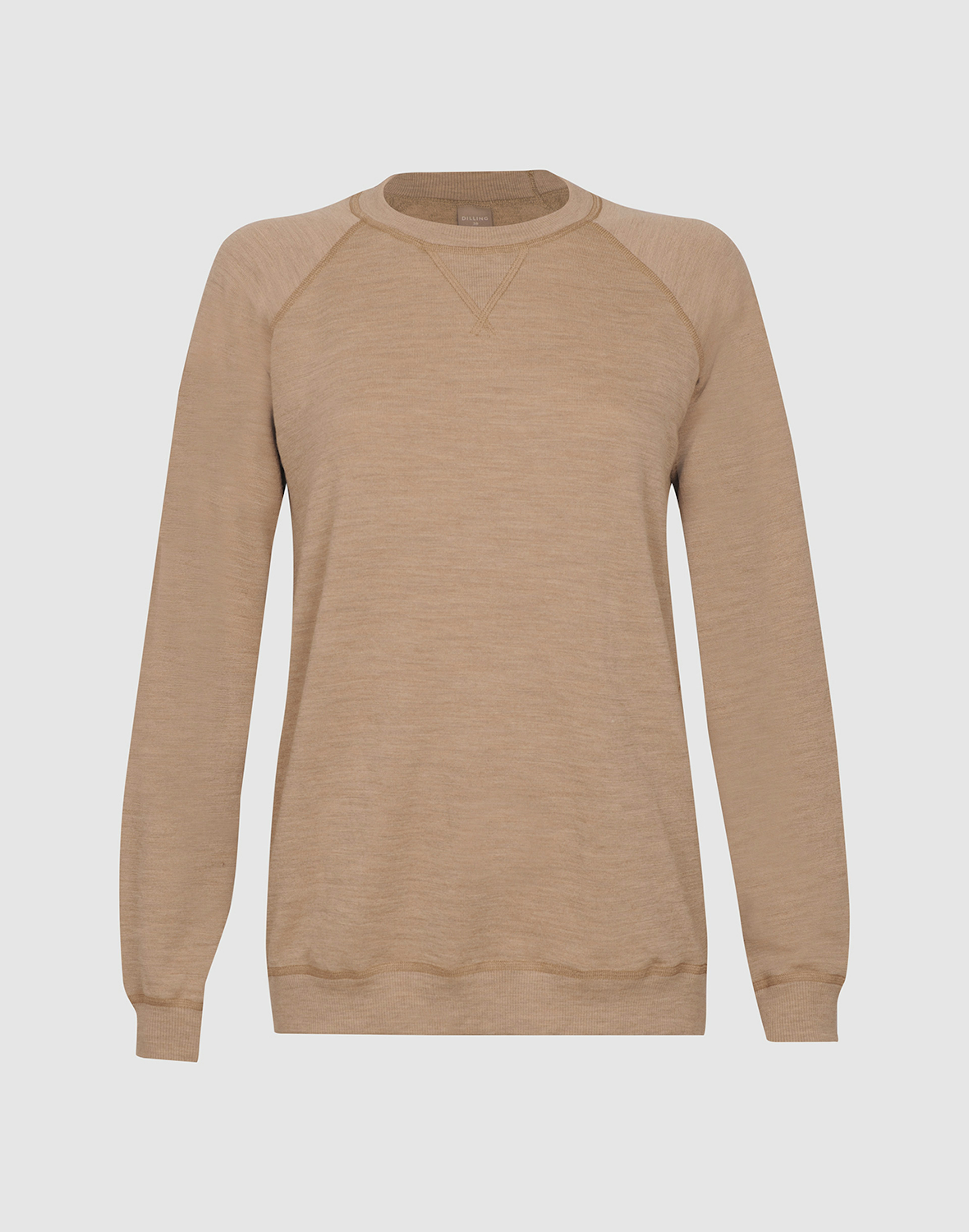 Women's merino wool terry sweatshirt - Free shipping - Dilling