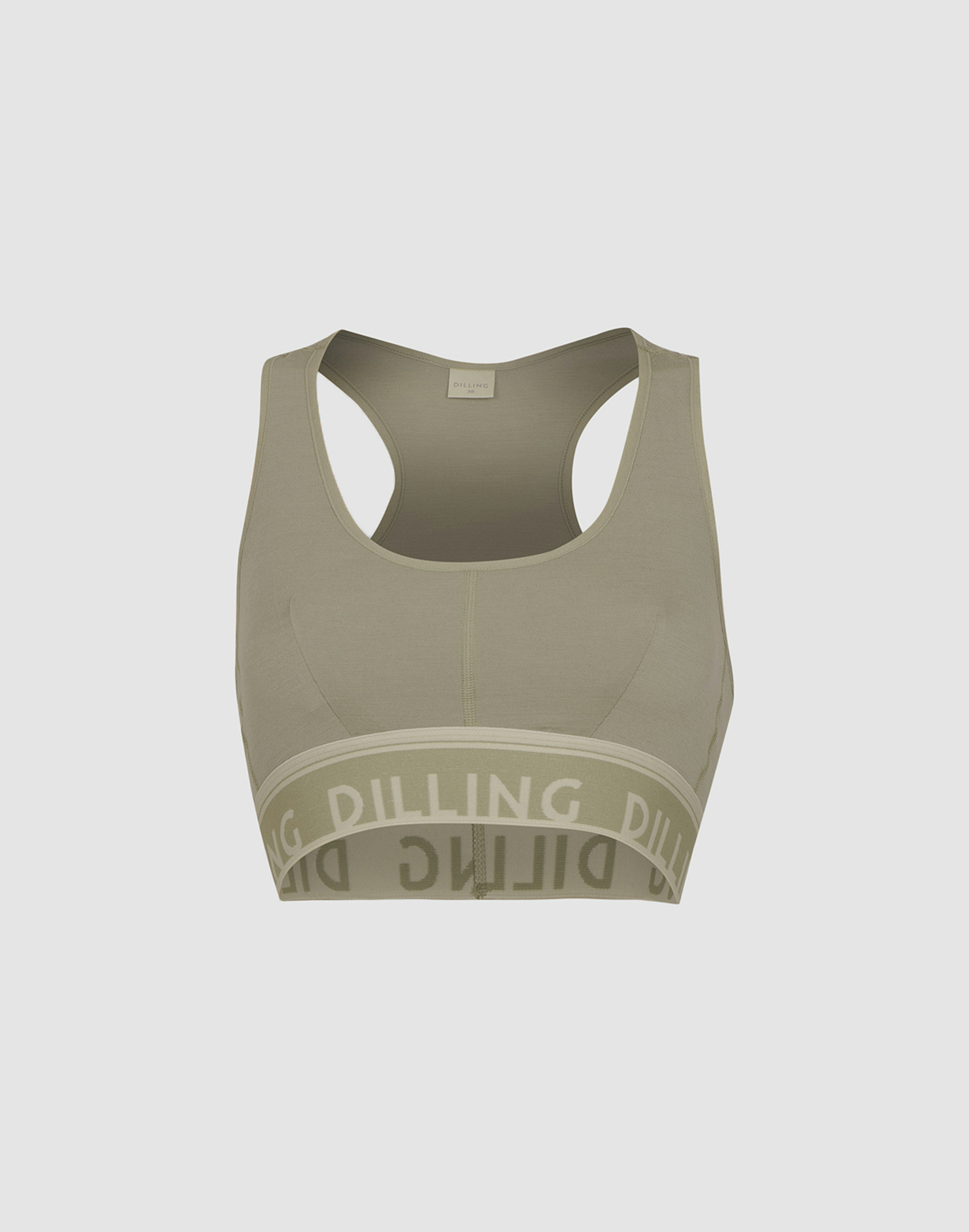 Women's merino wool sports bra - Seamist