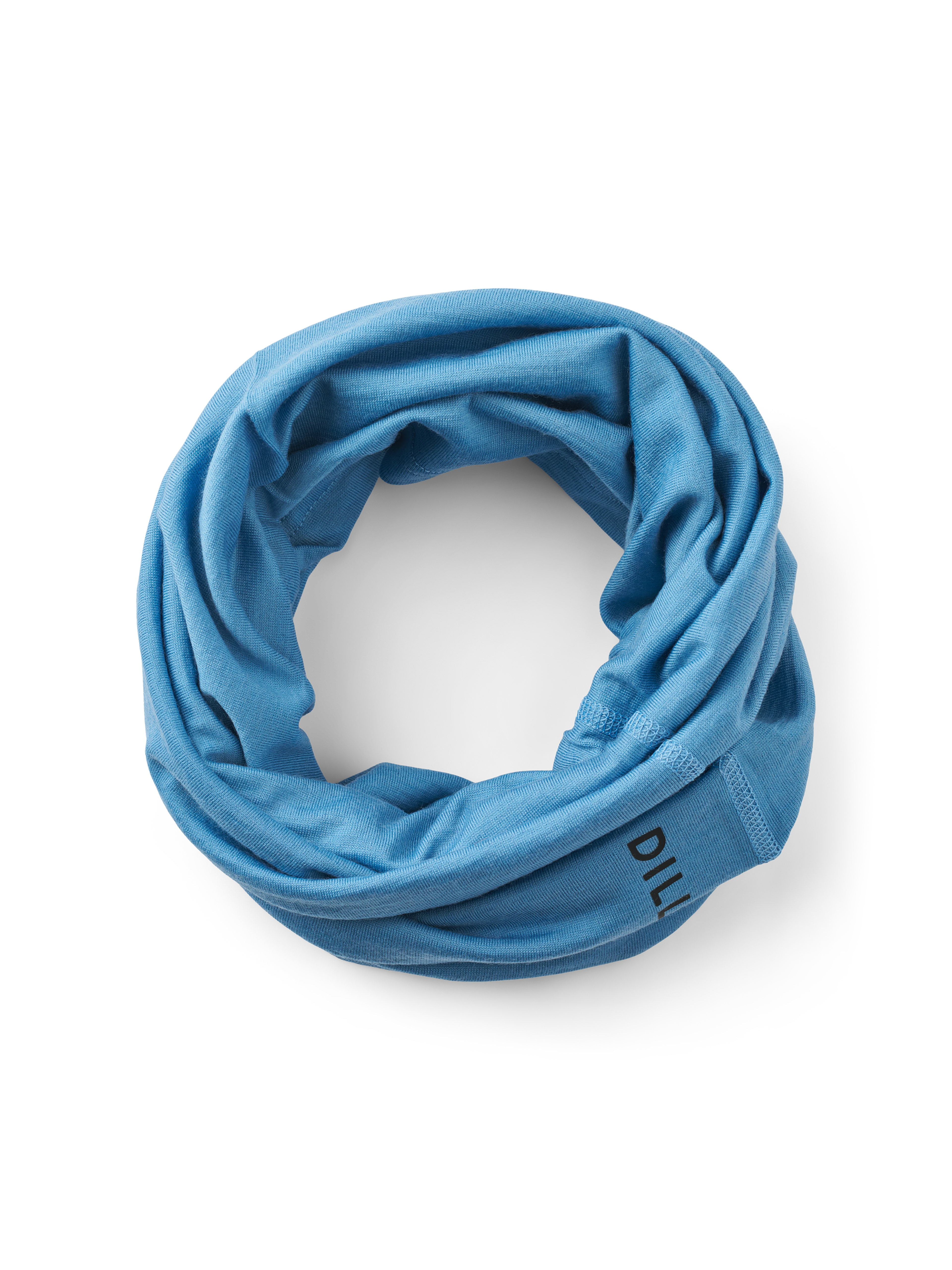 Men's merino wool neck gaiter in Ice blue - $38.99 - Dilling