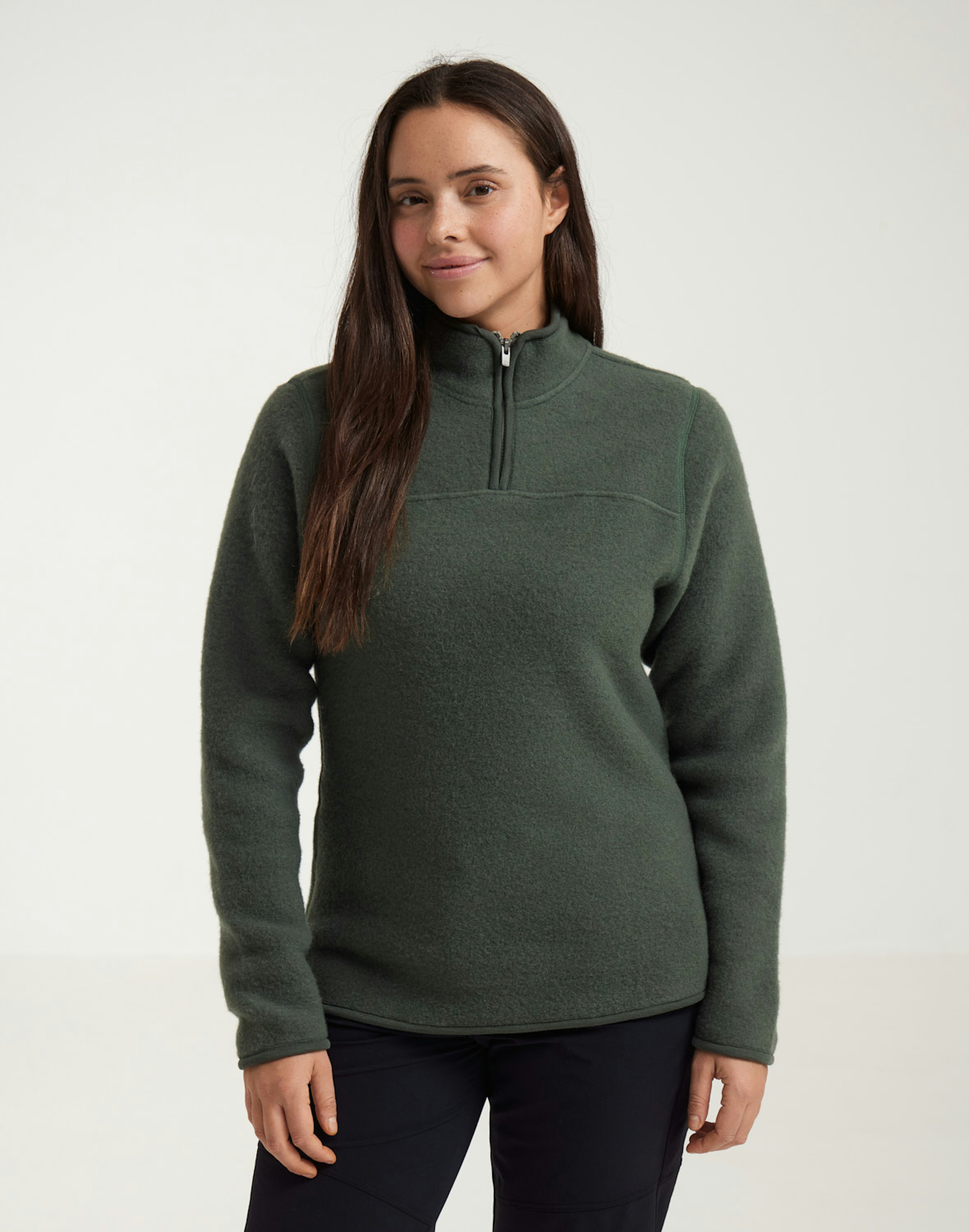 Women's merino wool fleece jacket - Free shipping - Dilling