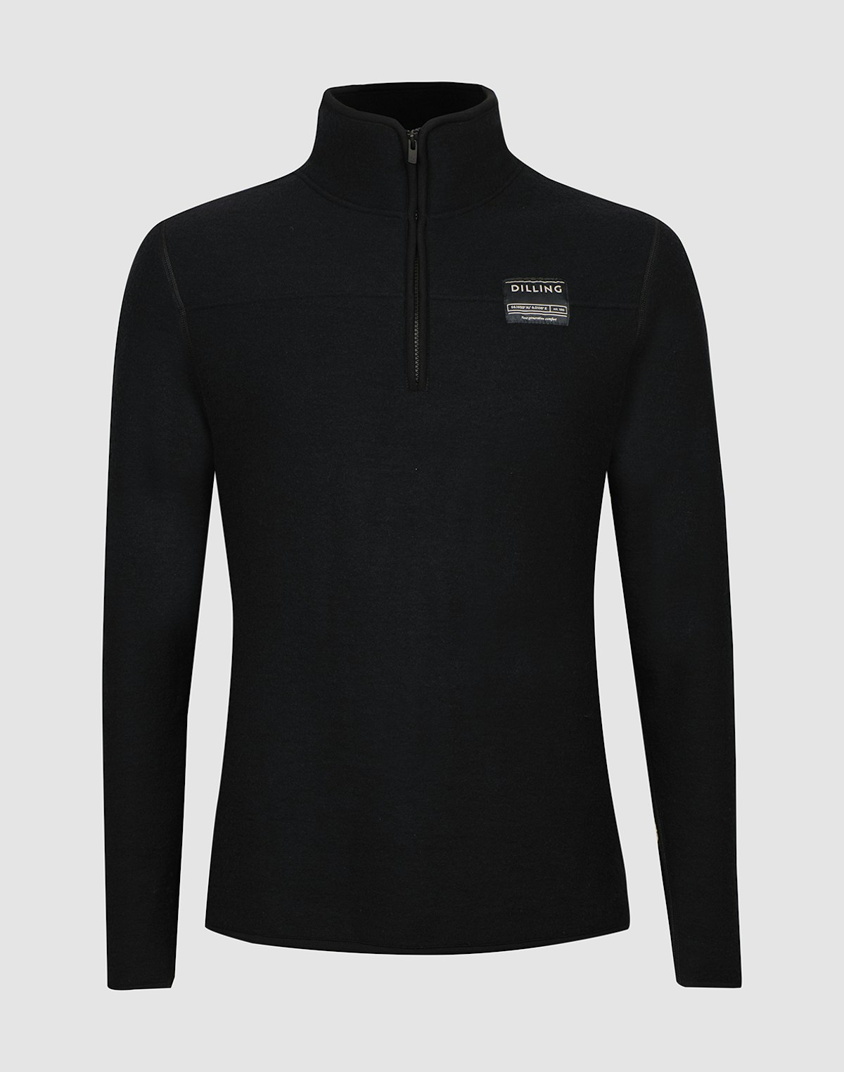 Men's merino wool fleece jacket - Free shipping - Dilling