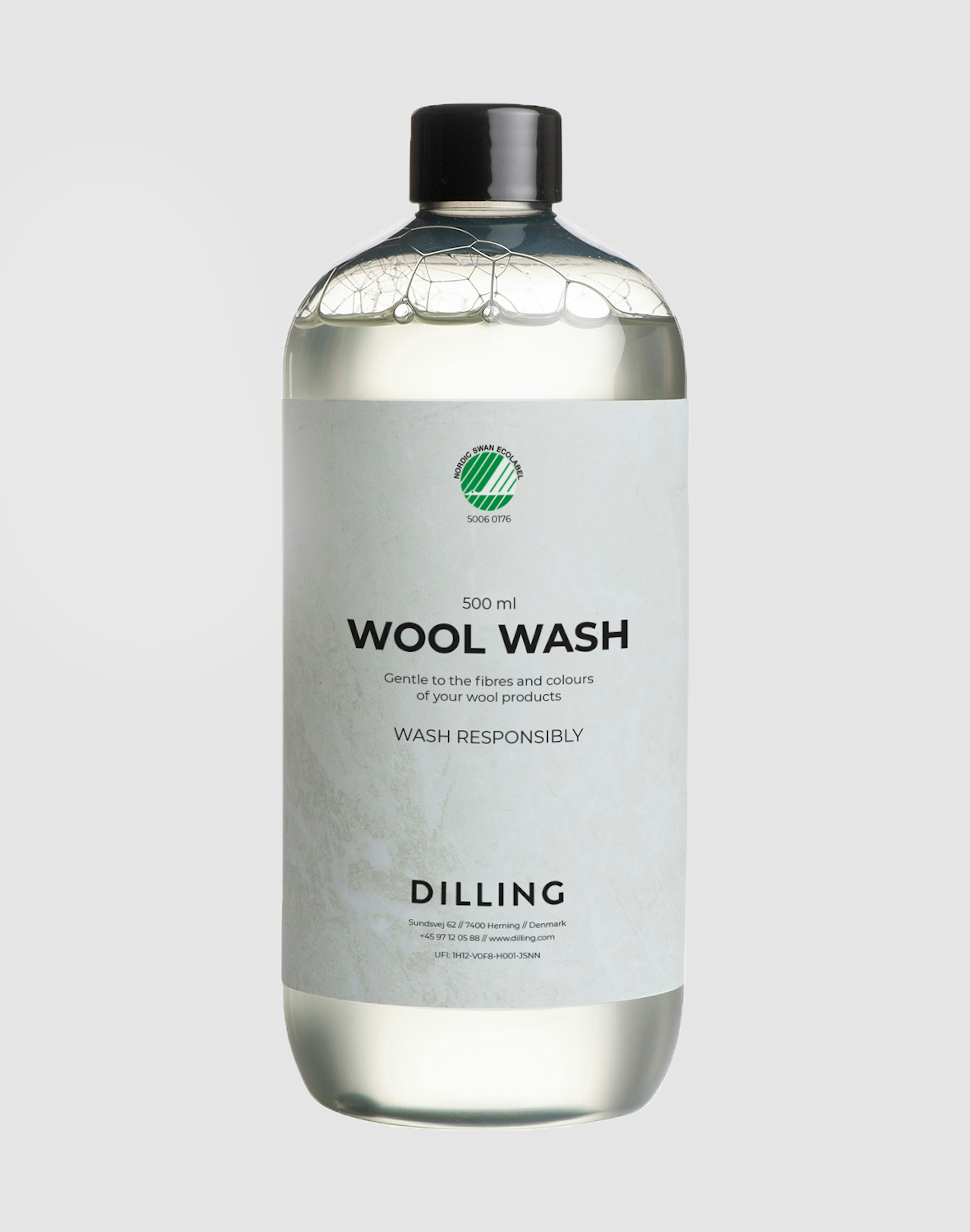 Damen Oberteil aus Merinowolle in Grau meliert - €49.99 - Dilling