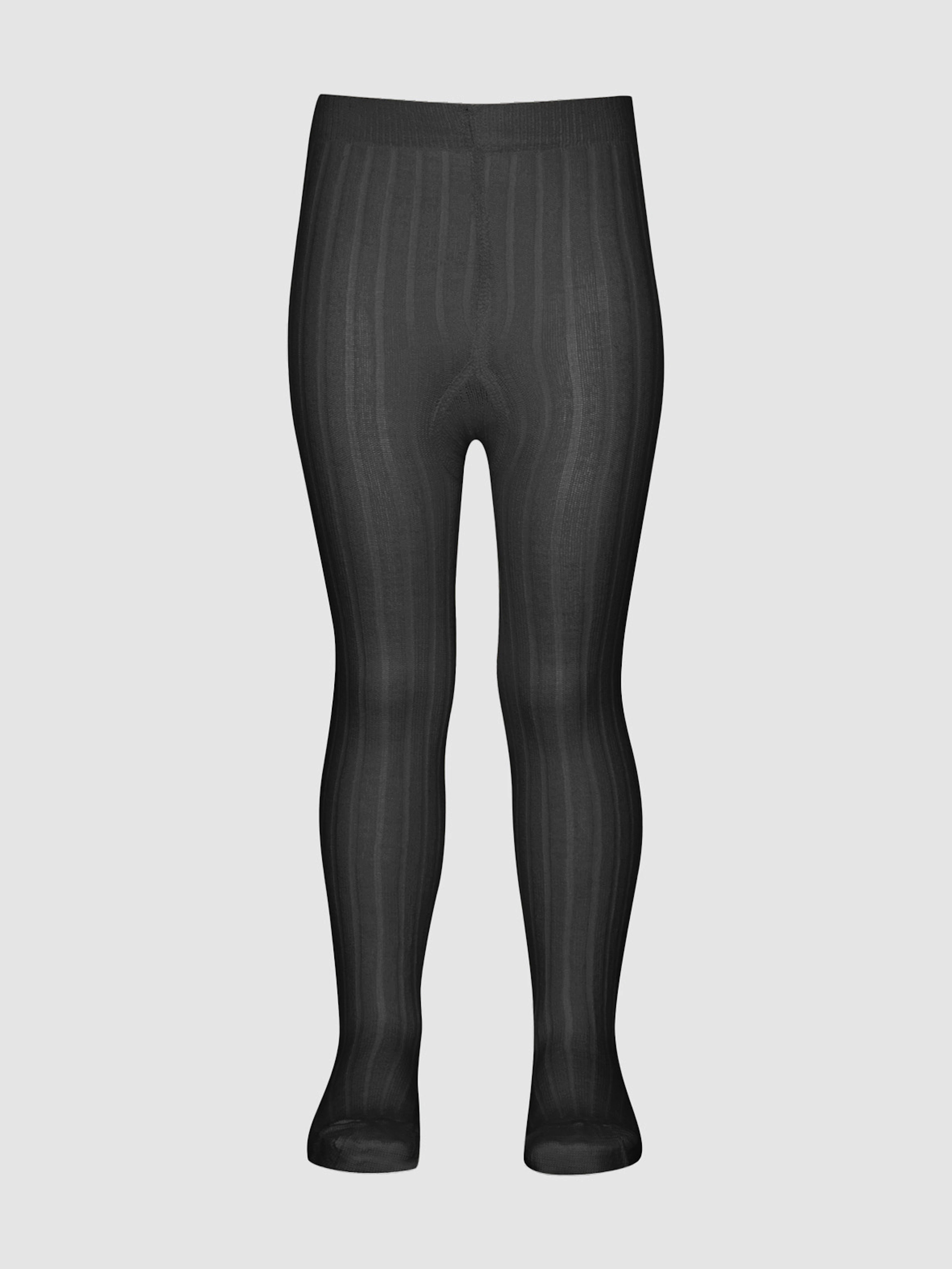 Baby Strumpfhosen aus Merinowolle in Schwarz - €22.99 - Dilling