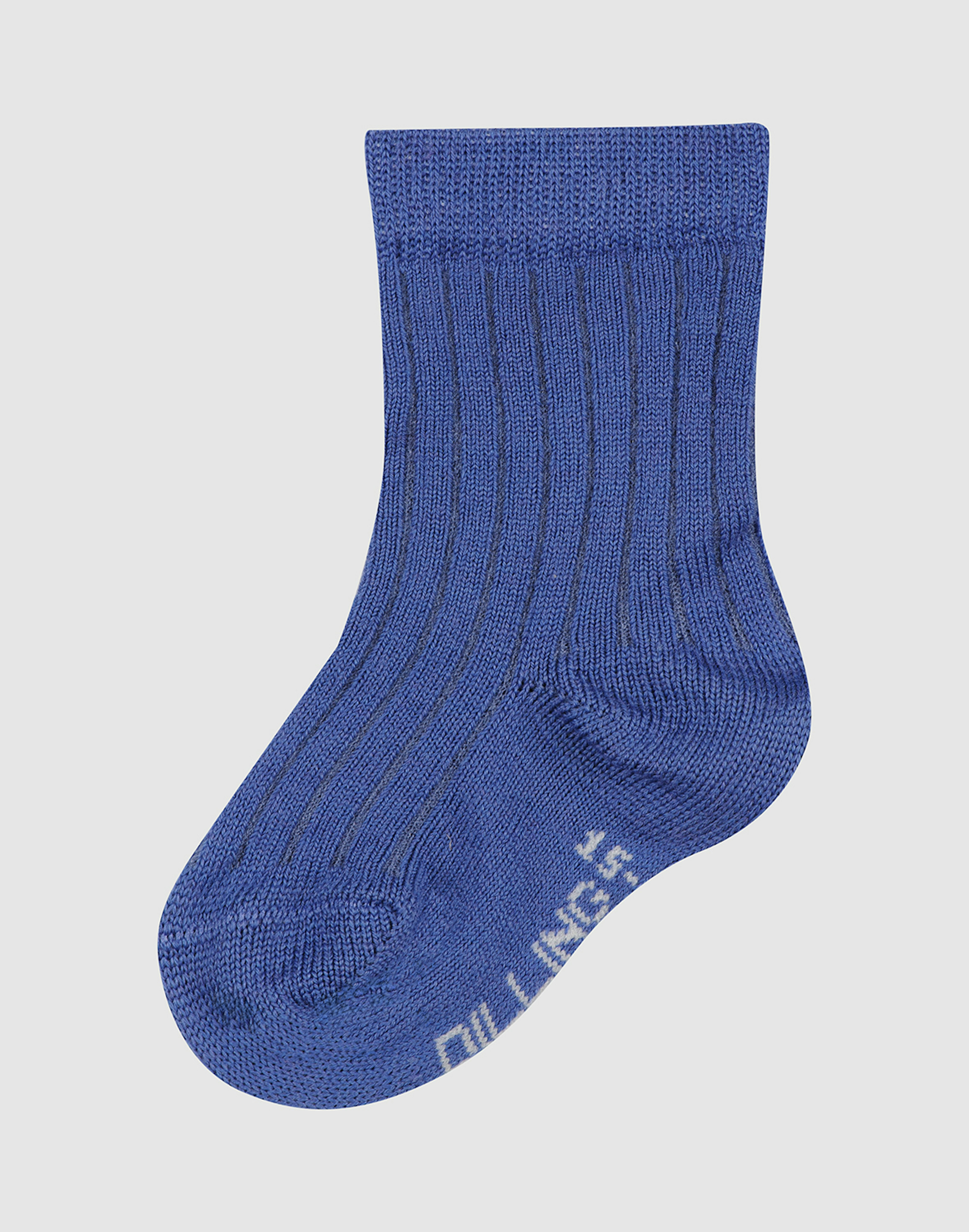 Baby's merino wool socks in Thunder blue - $16.99 - Dilling