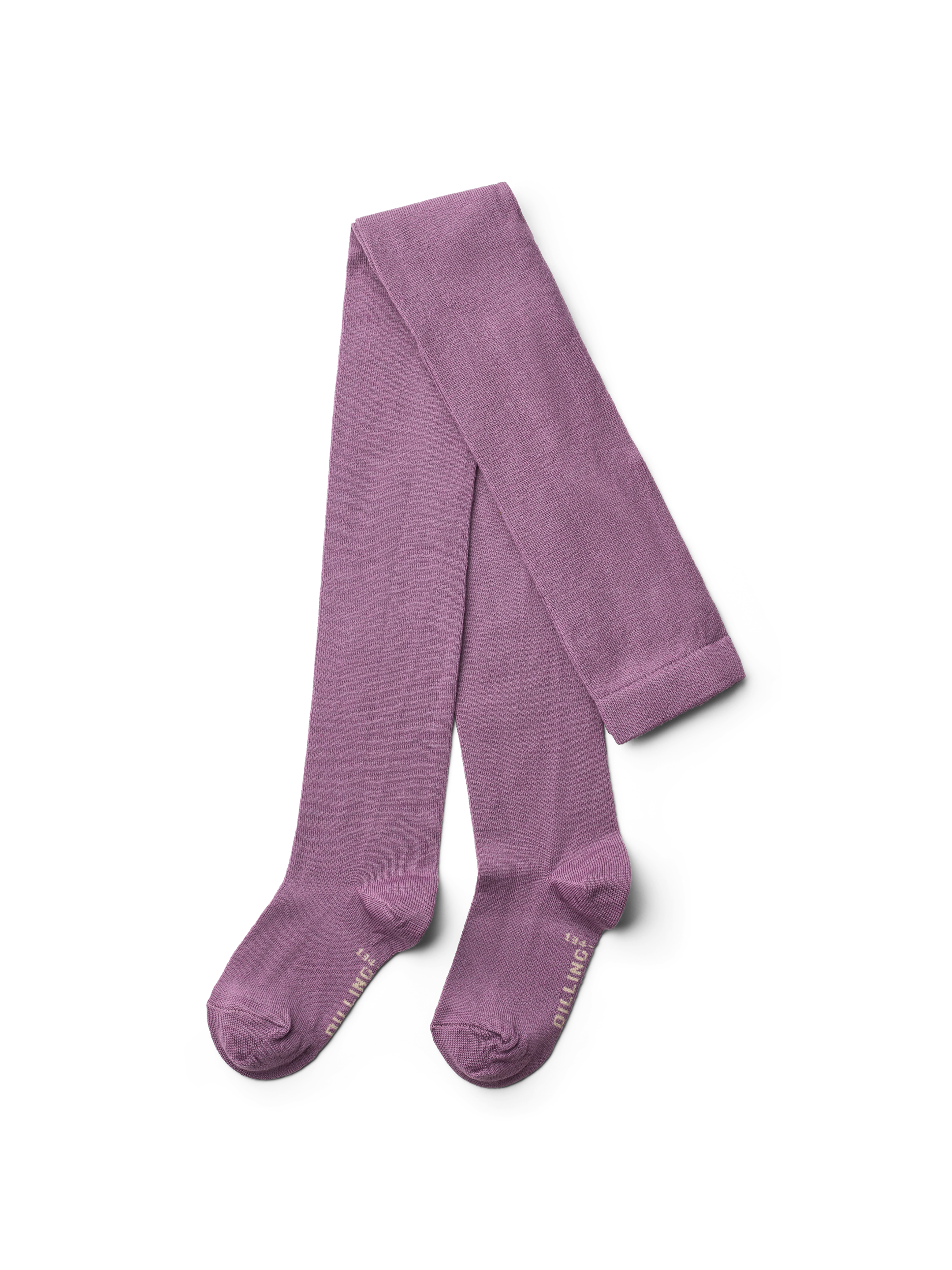 Children's merino wool tights in Allium lilac - €29.99 - Dilling